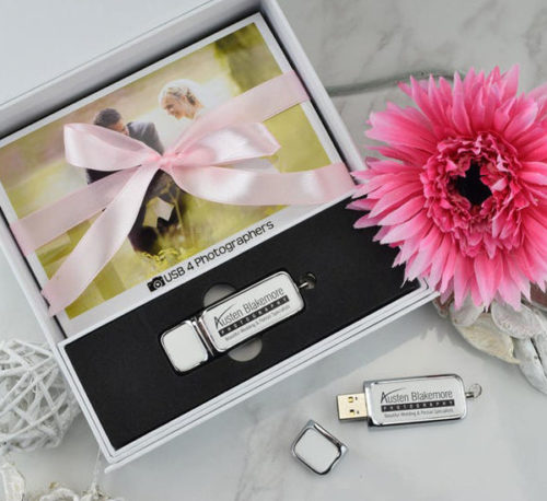 Personalised USB Sticks and USB Gift Boxes for Photographers